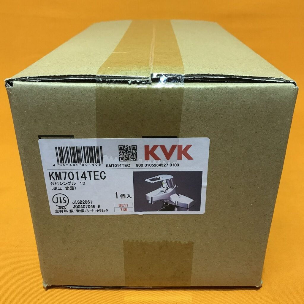 シングルレバー式水栓 KVK KM7014TEC | サテイGO!